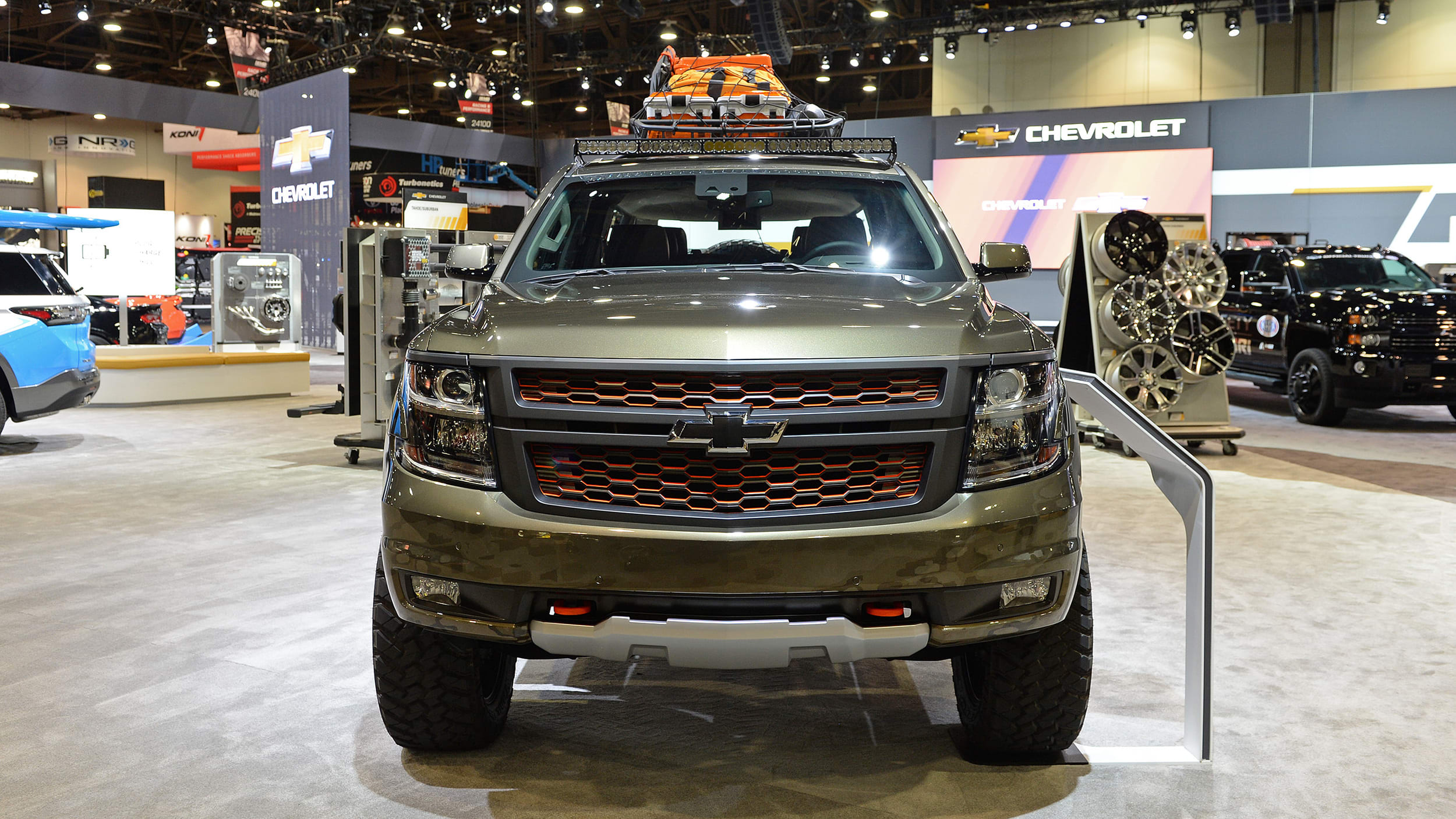 Luke Bryan Chevy Suburban is a rolling hunting blind - Autoblog