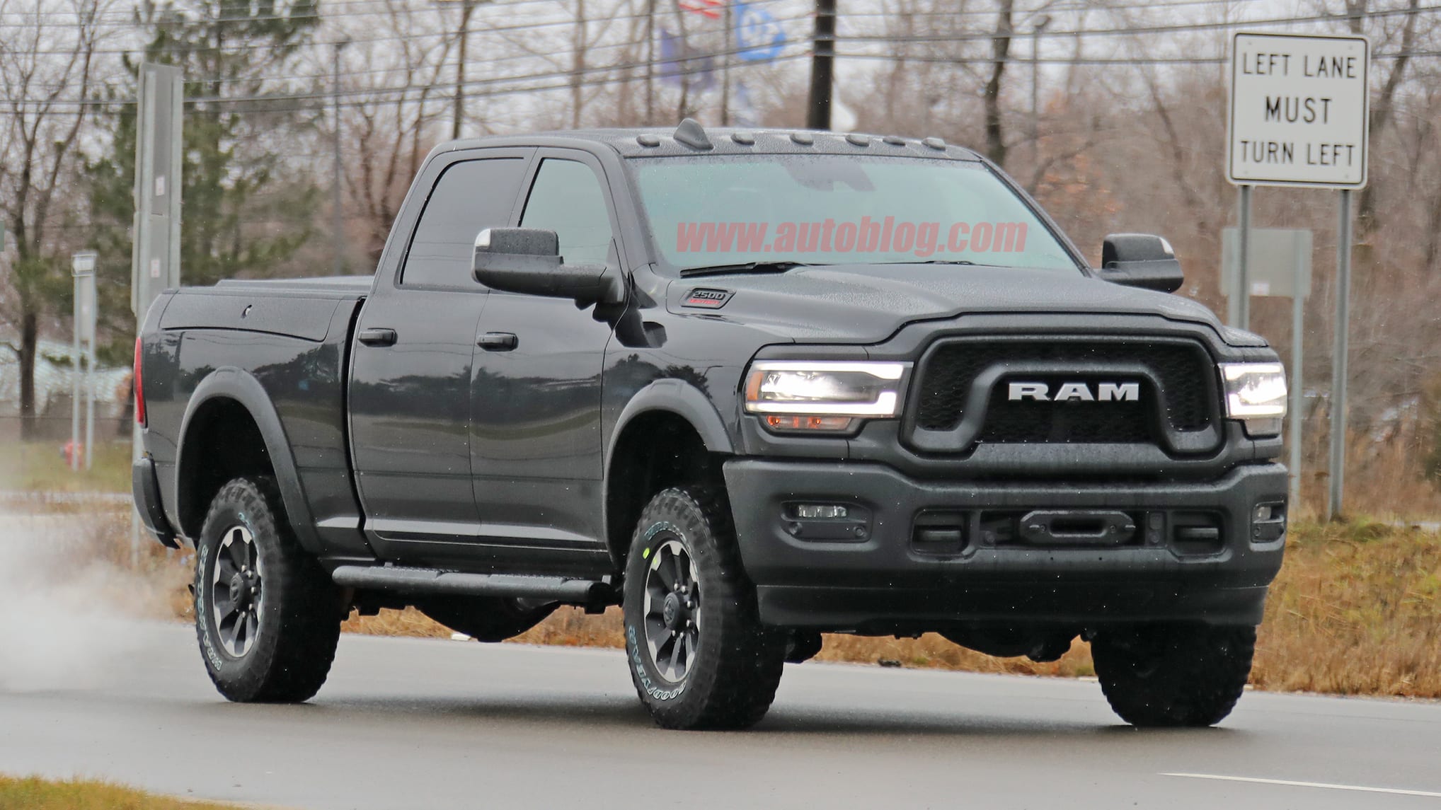 2020 Ram 2500 Power Wagon caught completely undisguised - Autoblog