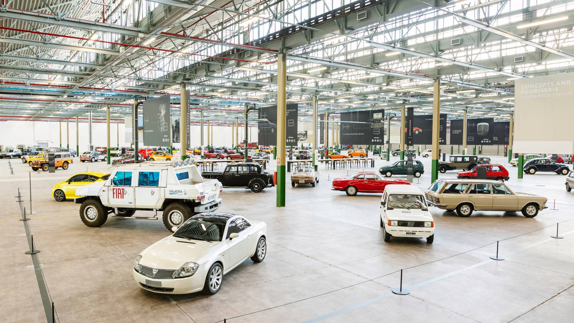 FCA's new Heritage HUB showcases 250 rare Fiats, Lancias and Alfa ...