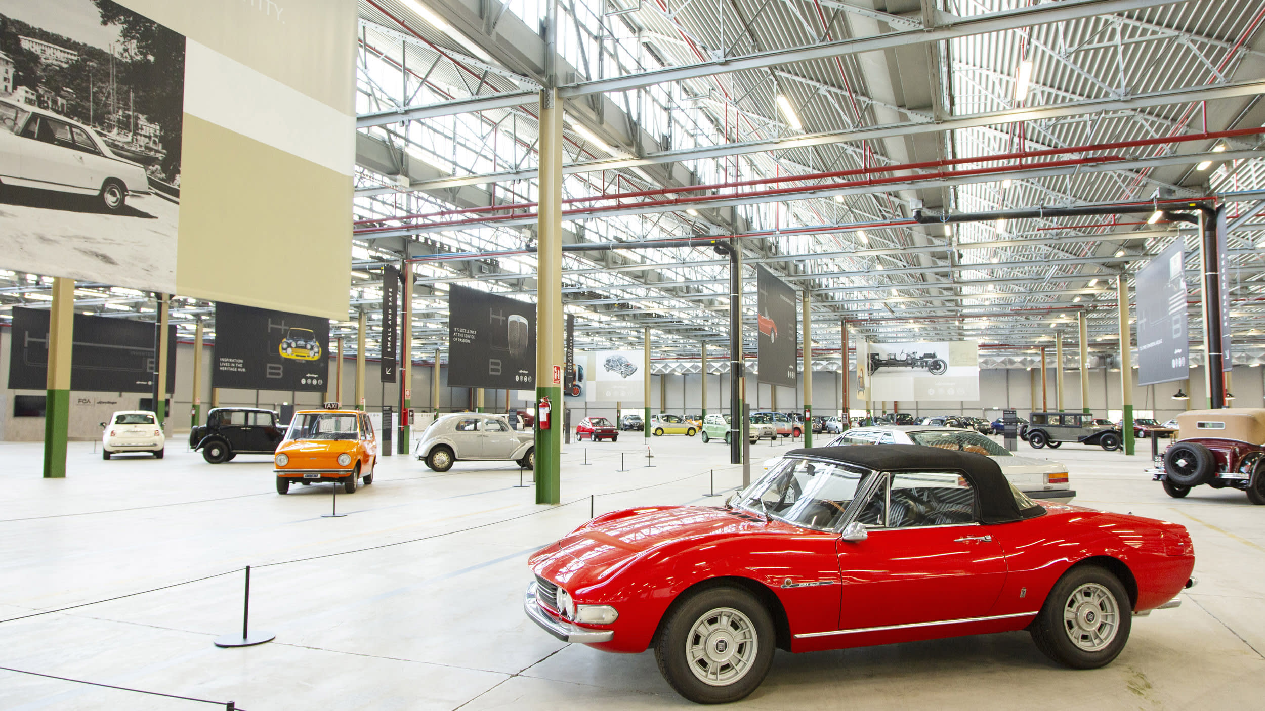 FCA's new Heritage HUB showcases 250 rare Fiats, Lancias and Alfa ...
