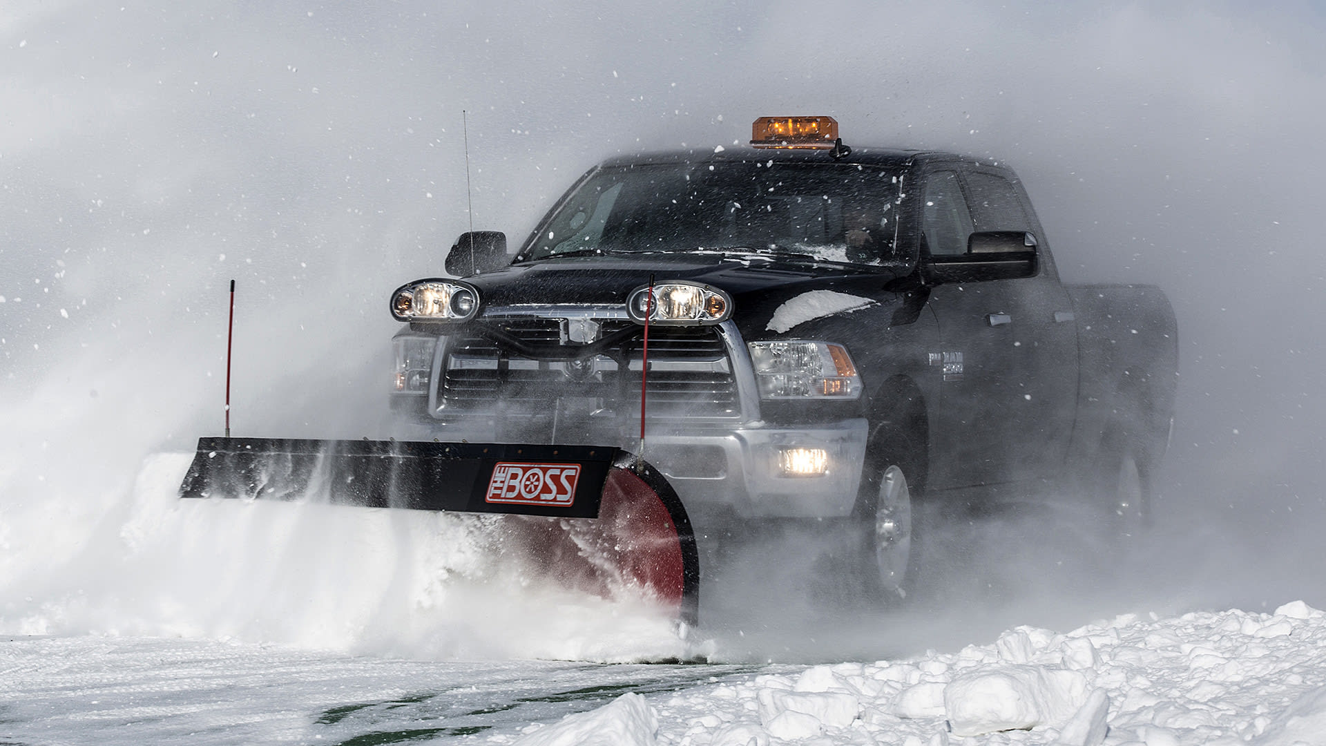 A beginner's guide to plowing snow with a heavy-duty truck - Autoblog