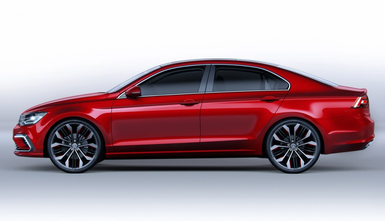 Volkswagen New Midsize Coupe concept unveiled in Beijing - Autoblog