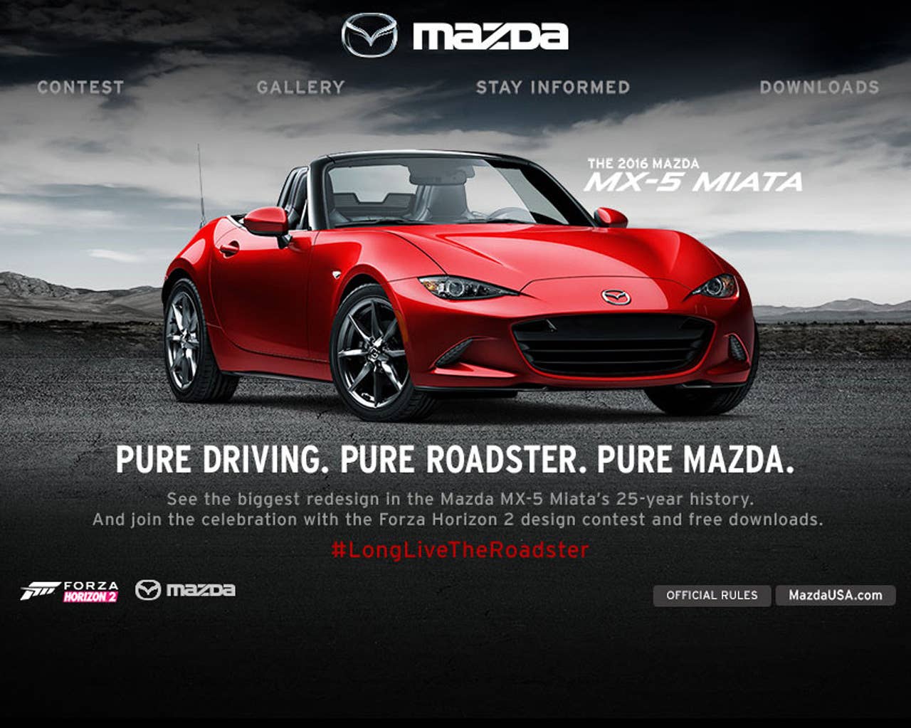 Mazda Miata livery design contest in Forza Horizon 2 - Autoblog