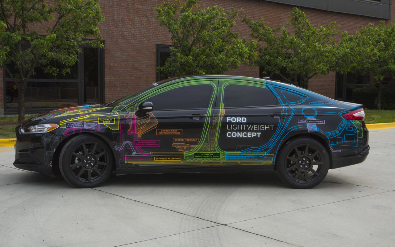 Ford builds Lightweight Concept with Fusion shell [w/video] - Autoblog