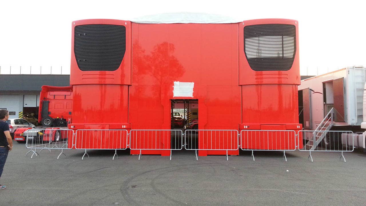 Buy Ferrari's F1 motorhomes and start your own Scuderia [w/videos ...