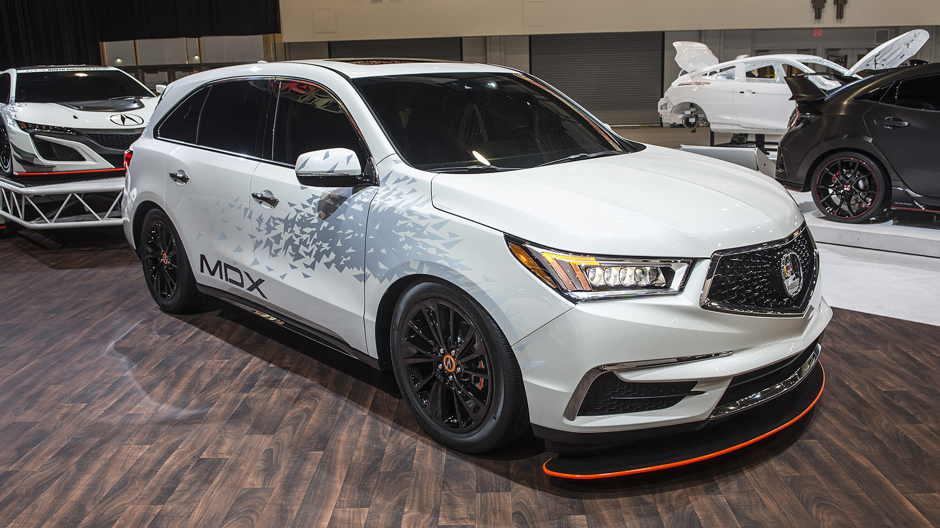 Acura's MDX SEMA concept took the wrong parts from the NSX GT3