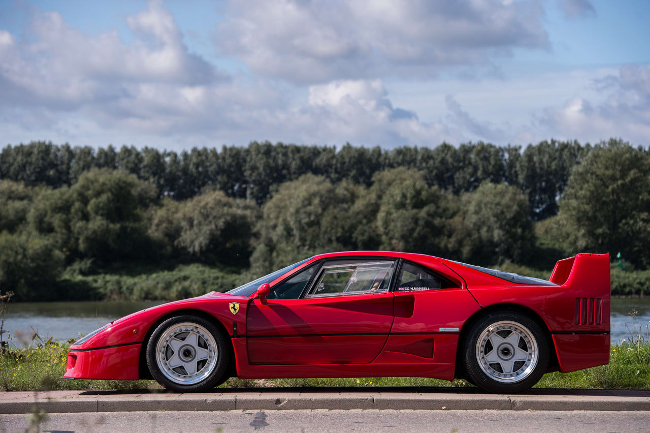 Nigel Mansell's Ferrari F40 sells for $870k - Autoblog