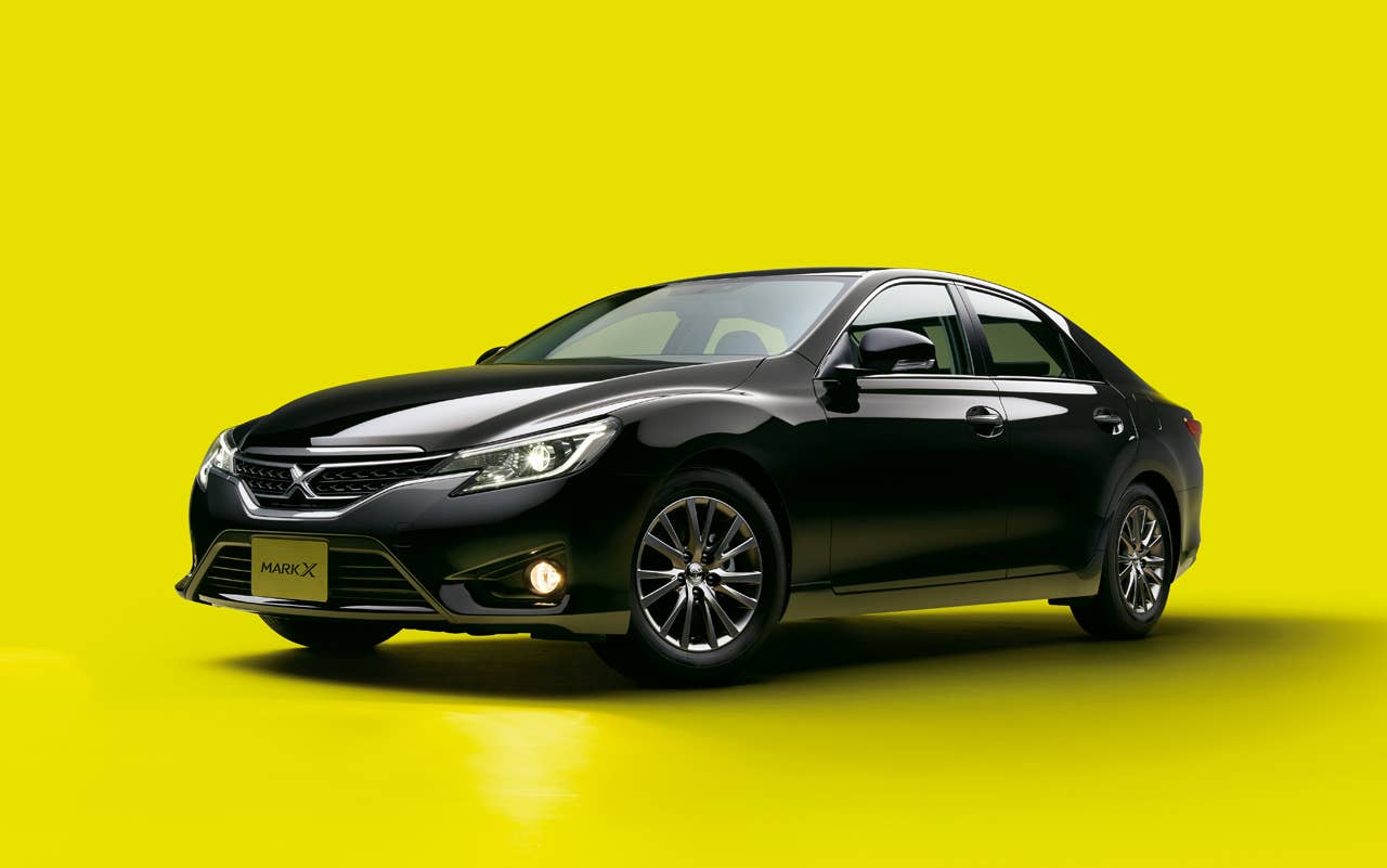 Toyota highlights JDM Mark X with special Yellow Label edition - Autoblog
