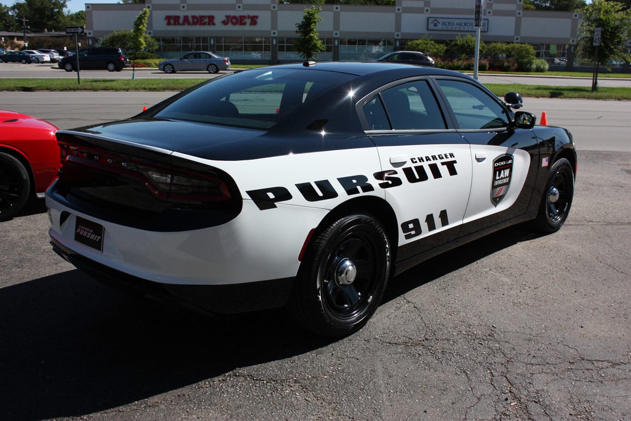 2015 Dodge Charger Pursuit prepares to keep Hellcats in line