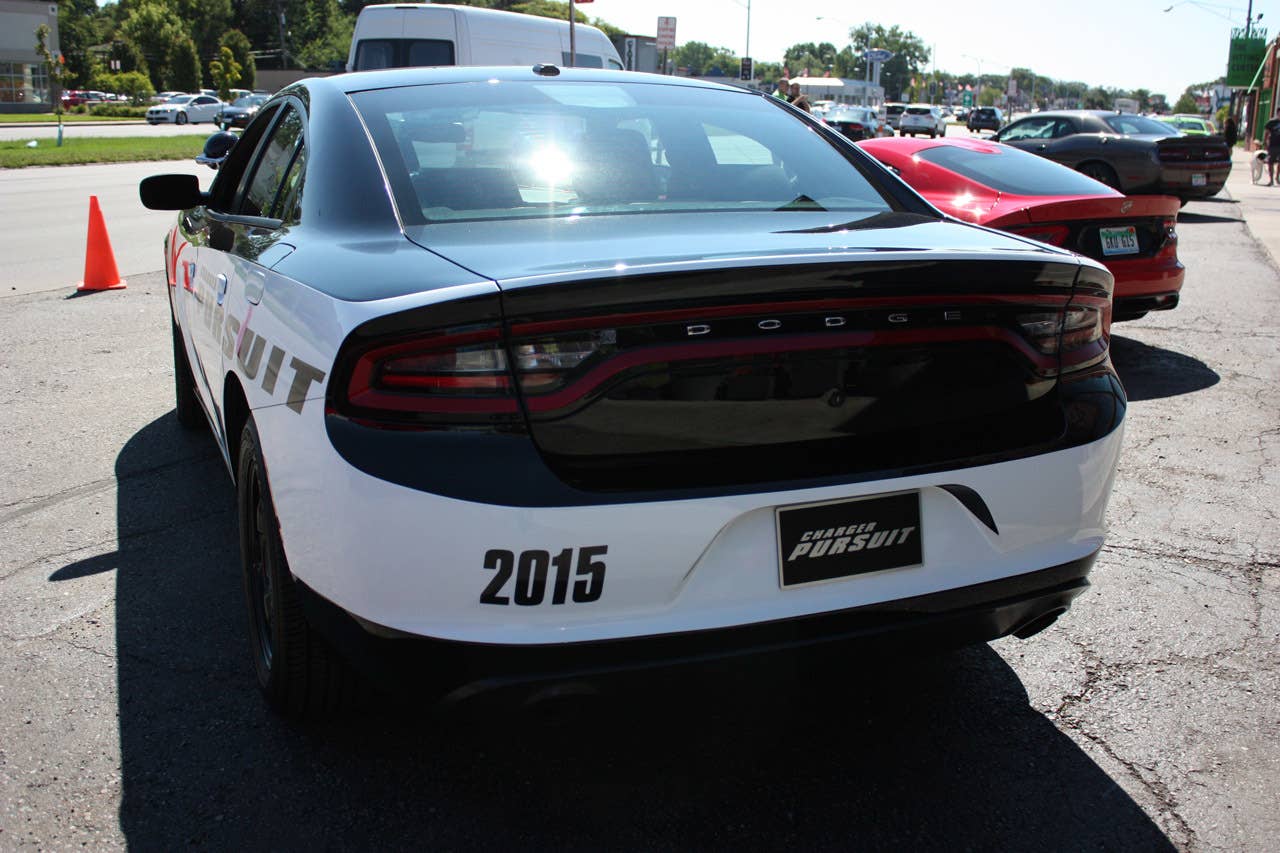 2015 Dodge Charger Pursuit prepares to keep Hellcats in line