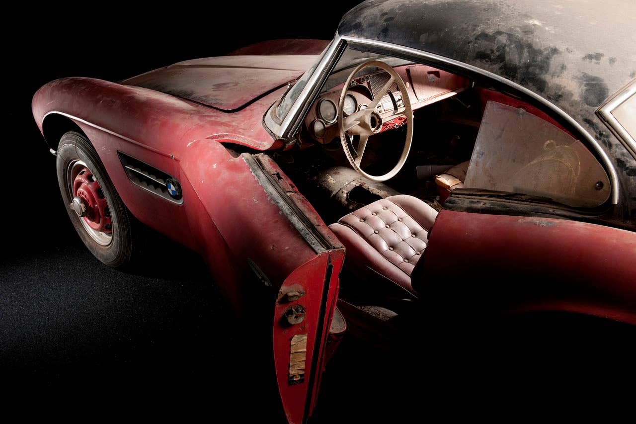 BMW begins restoring Elvis Presley's 507 [w/video] - Autoblog