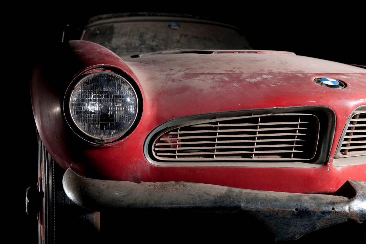 BMW begins restoring Elvis Presley's 507 [w/video] - Autoblog