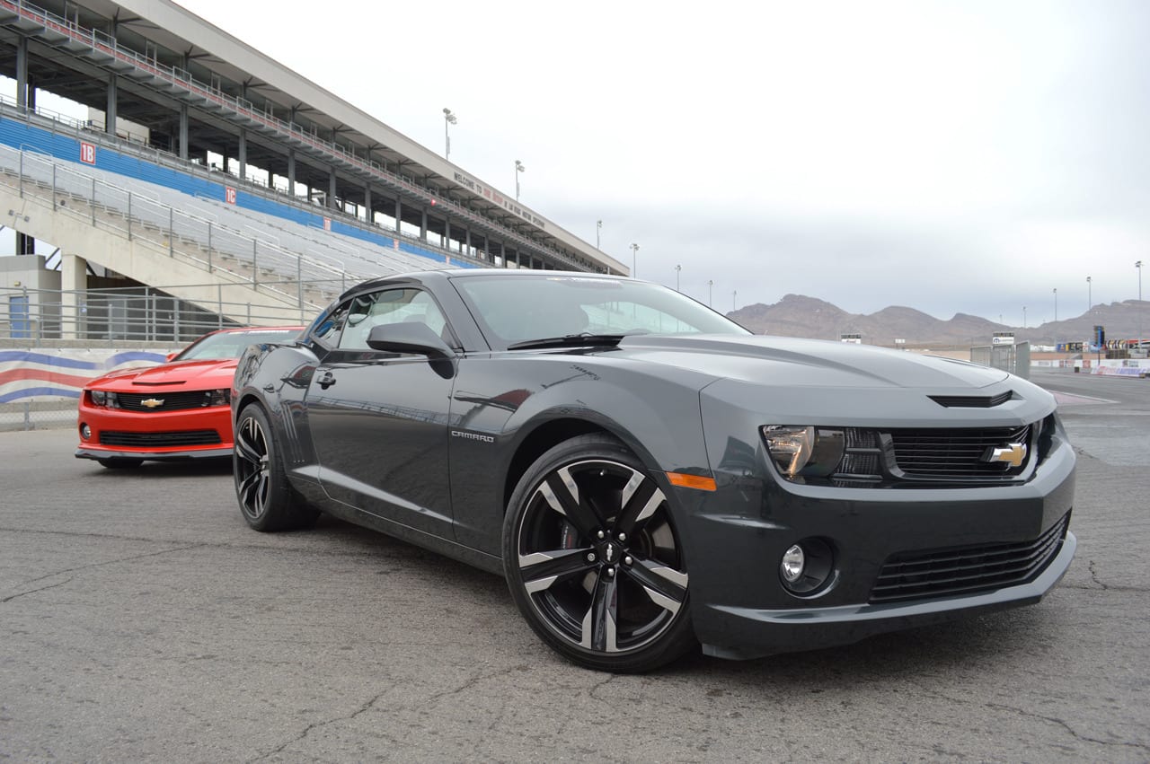 Chevy Camaros fitted with factory Performance Parts