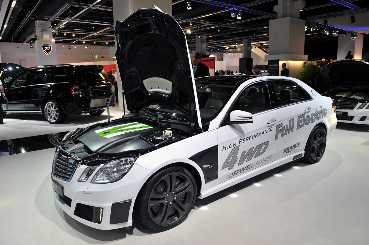 Brabus reveals prototype High Performance 4WD Full Electric E-Class ...