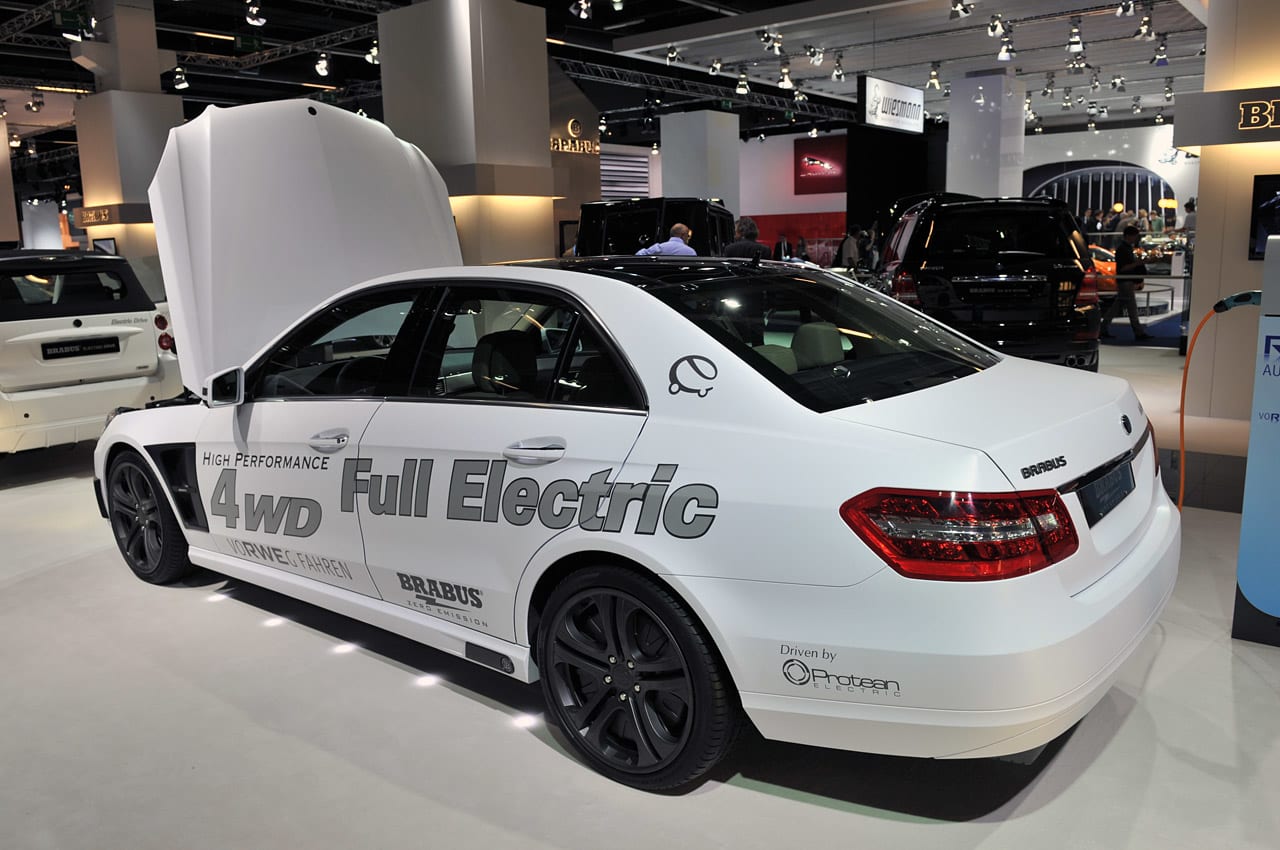Brabus reveals prototype High Performance 4WD Full Electric E-Class ...