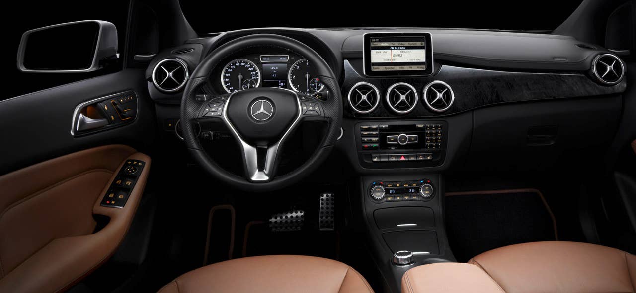 Mercedes releases first B-Class interior images - Autoblog