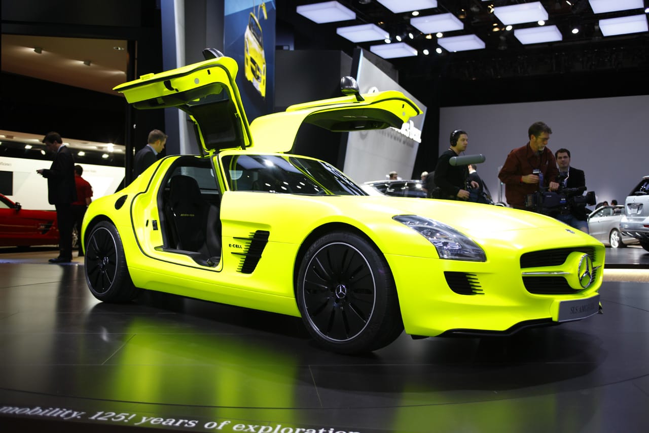 Mercedes planning SLS AMG E-Cell Roadster? - Autoblog