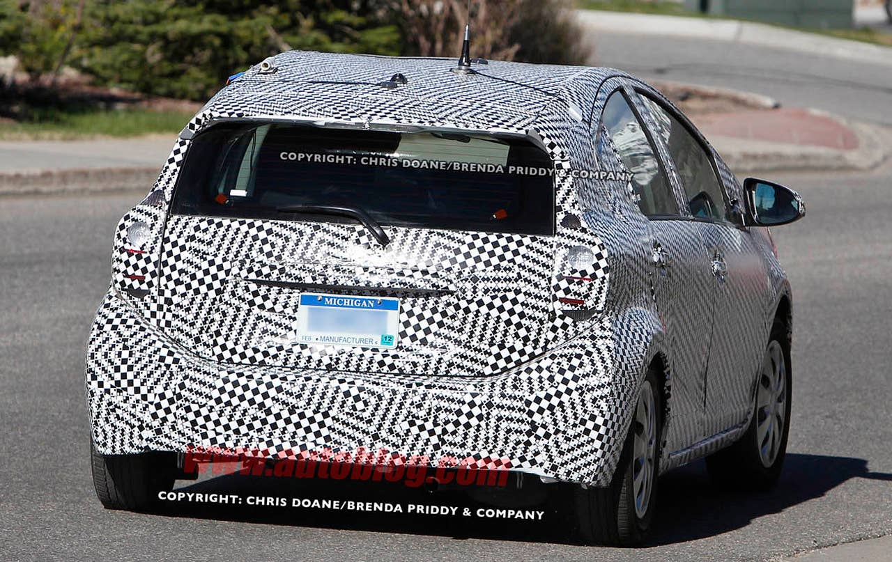 Toyota's baby Prius C spotted for the first time