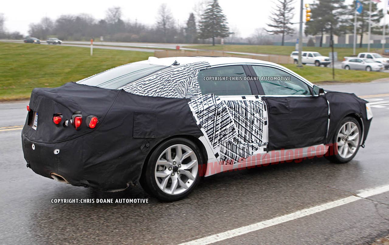 2013 Chevrolet Impala caught testing - Autoblog