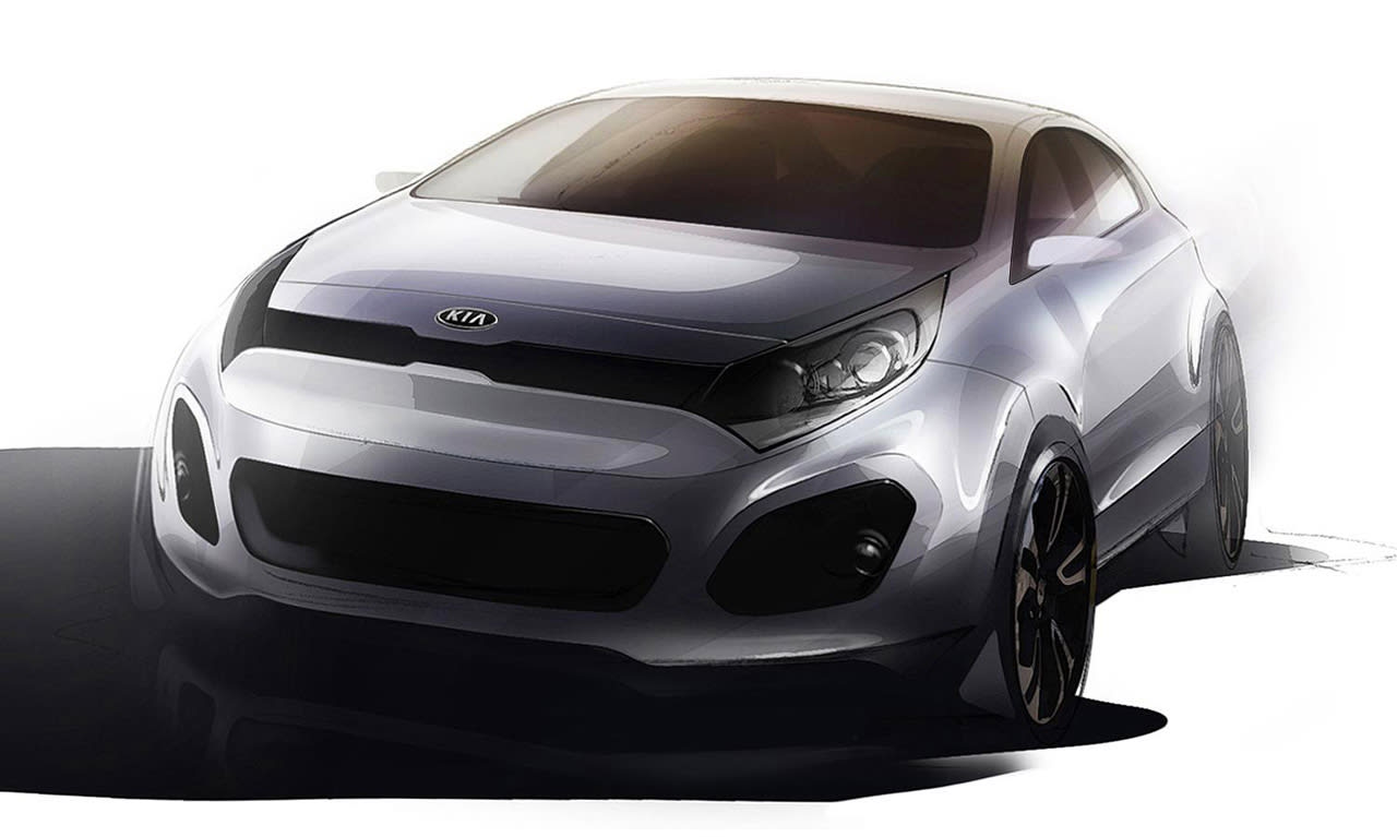 Kia renders next-gen Rio, confirms Geneva debut - Autoblog