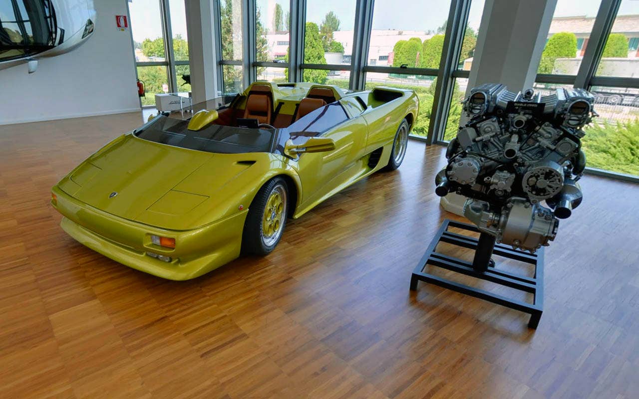 Tour Lamborghini museum with Google Street View - Autoblog