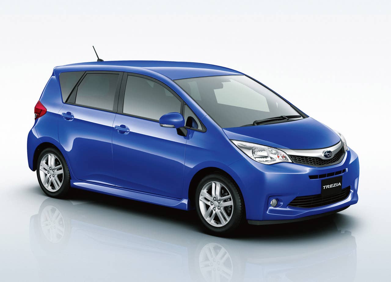 Toyota-based Subaru Trezia hatchback headed to Europe - Autoblog