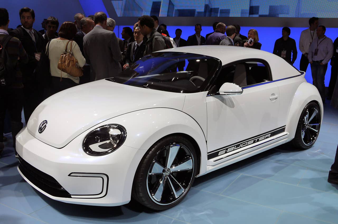Volkswagen E-Bugster Concept electric slides into Detroit [w/video ...