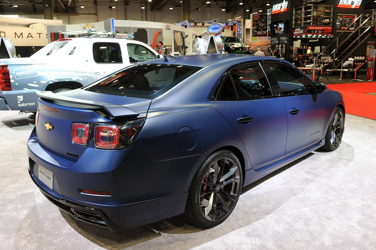 Chevy Malibu Turbo Performance Concept is hotted up for your eyes only ...