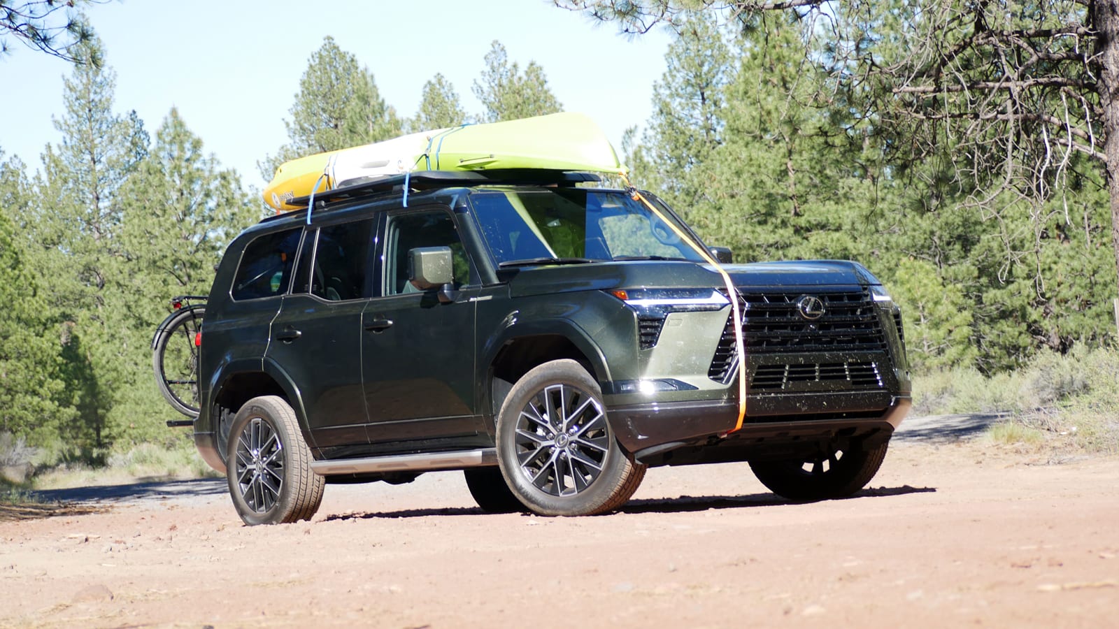 2024 Lexus GX 550 Premium+ gear hauling test in Oregon - Autoblog