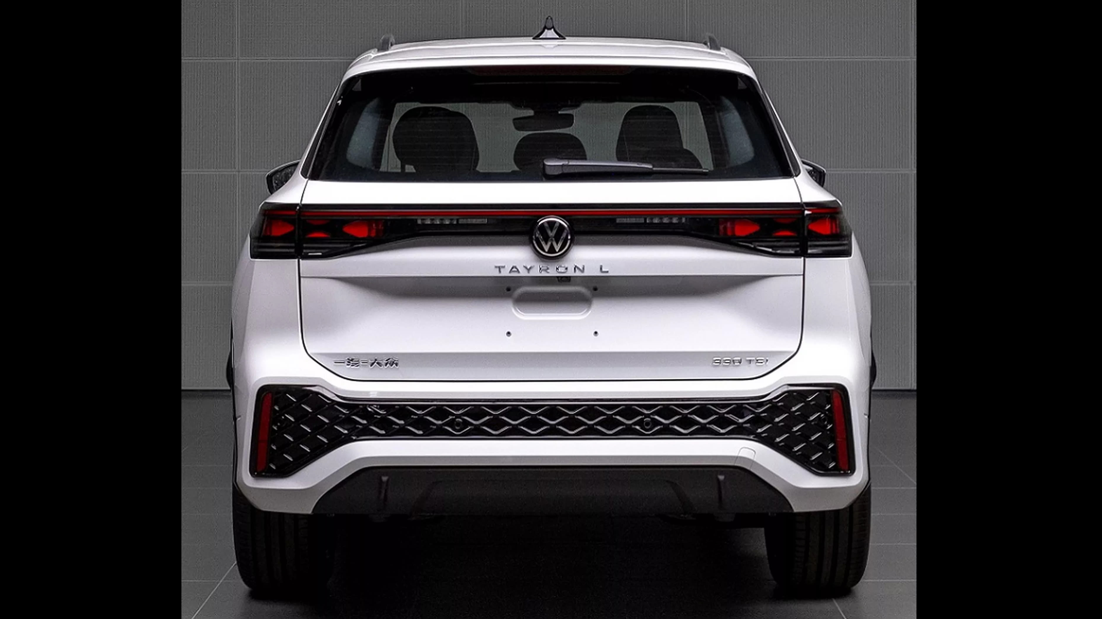 China's 2025 Tayron L hits the web, foreshadowing our 2025 Tiguan ...