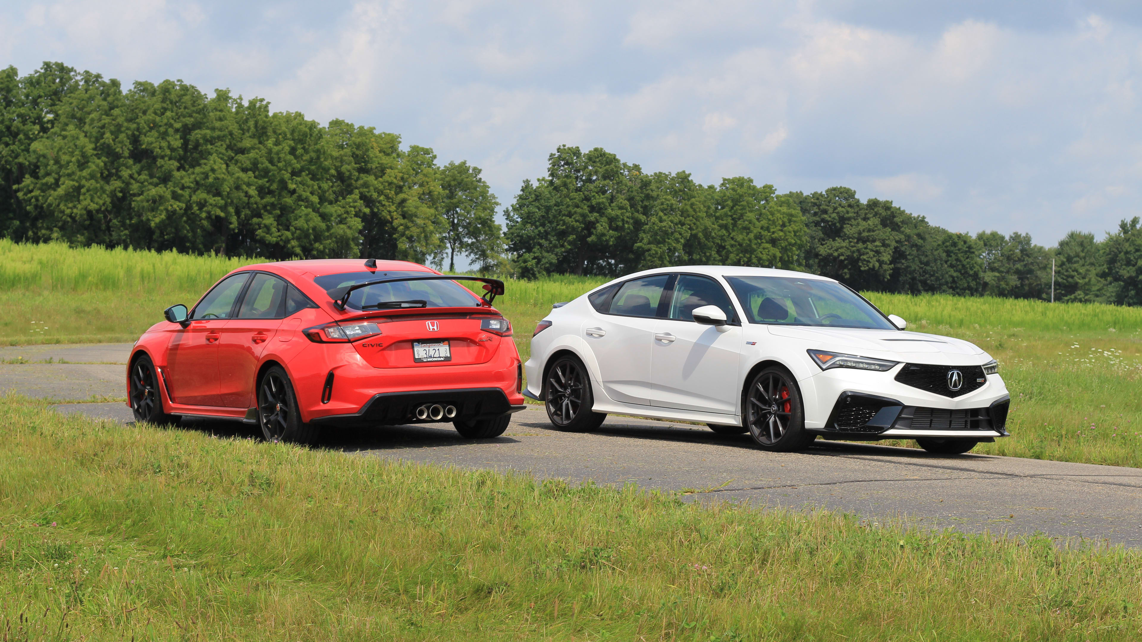 Honda Civic Type R vs. Acura Integra Type S Comparison Test: May the ...