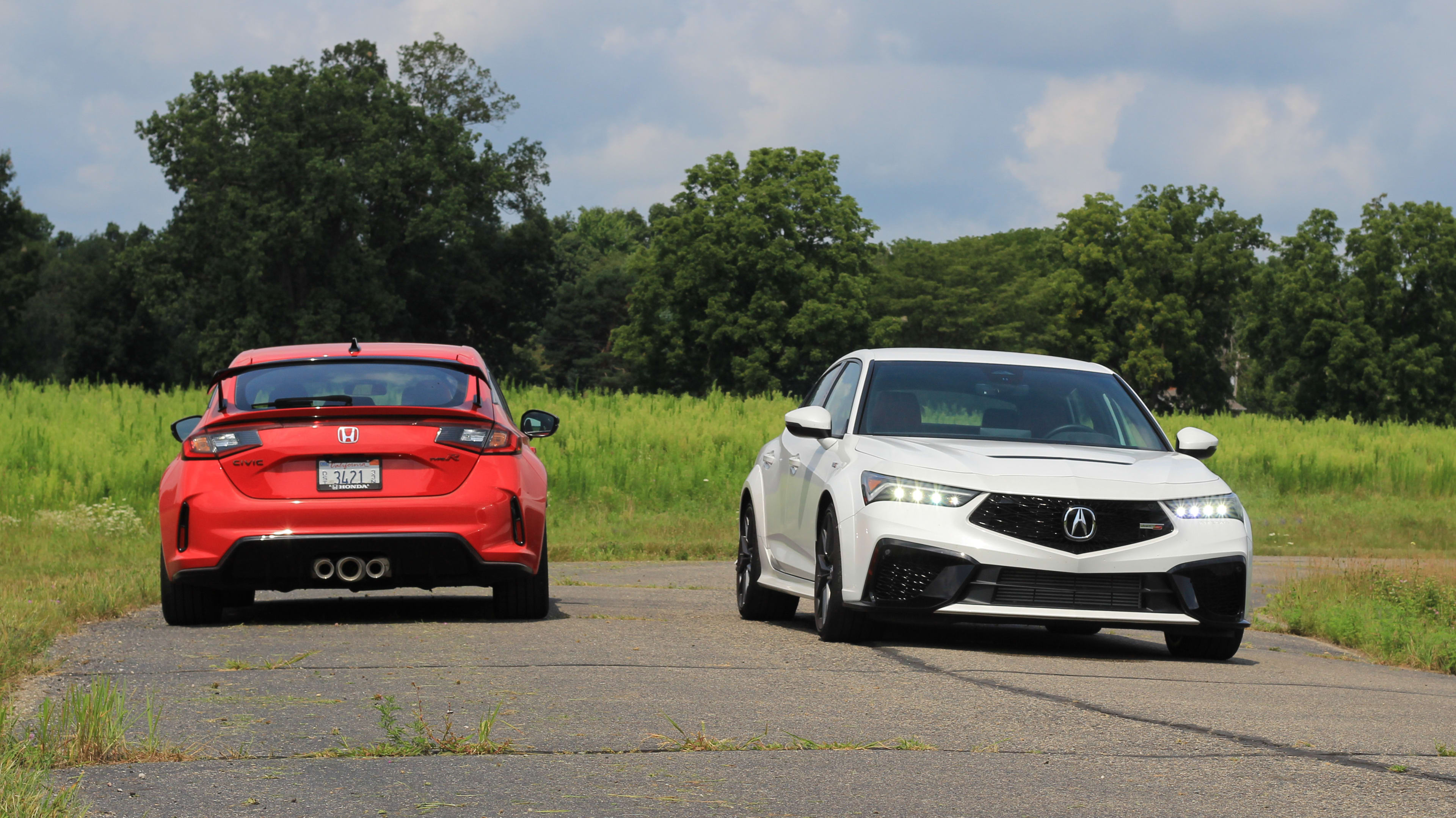 Honda Civic Type R vs. Acura Integra Type S Comparison Test: May the ...