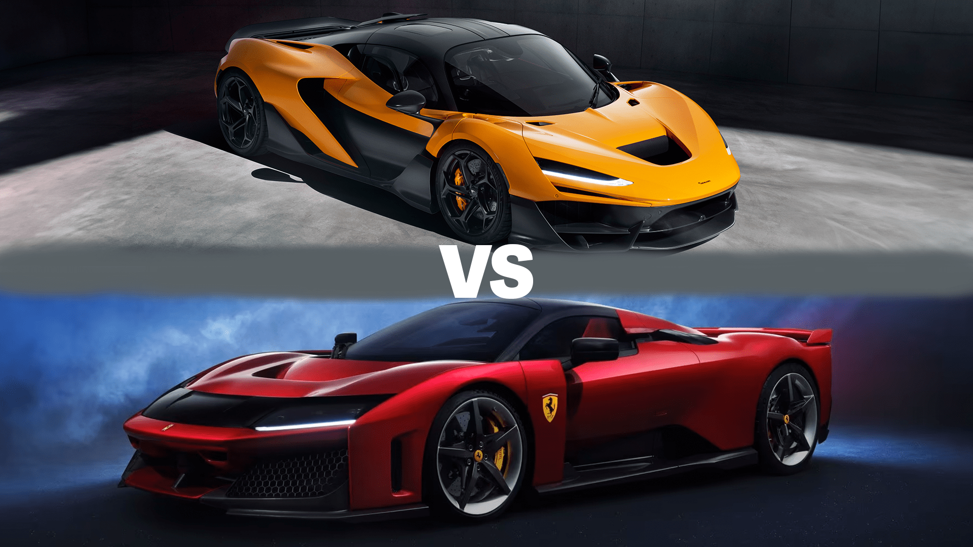 Ferrari F80 vs. McLaren W1: Which hypercar has the edge in performance ...