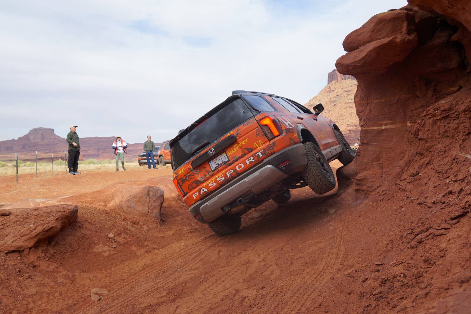 Driving the 2026 Honda Passport TrailSport Off-Road, in Moab, UT ...