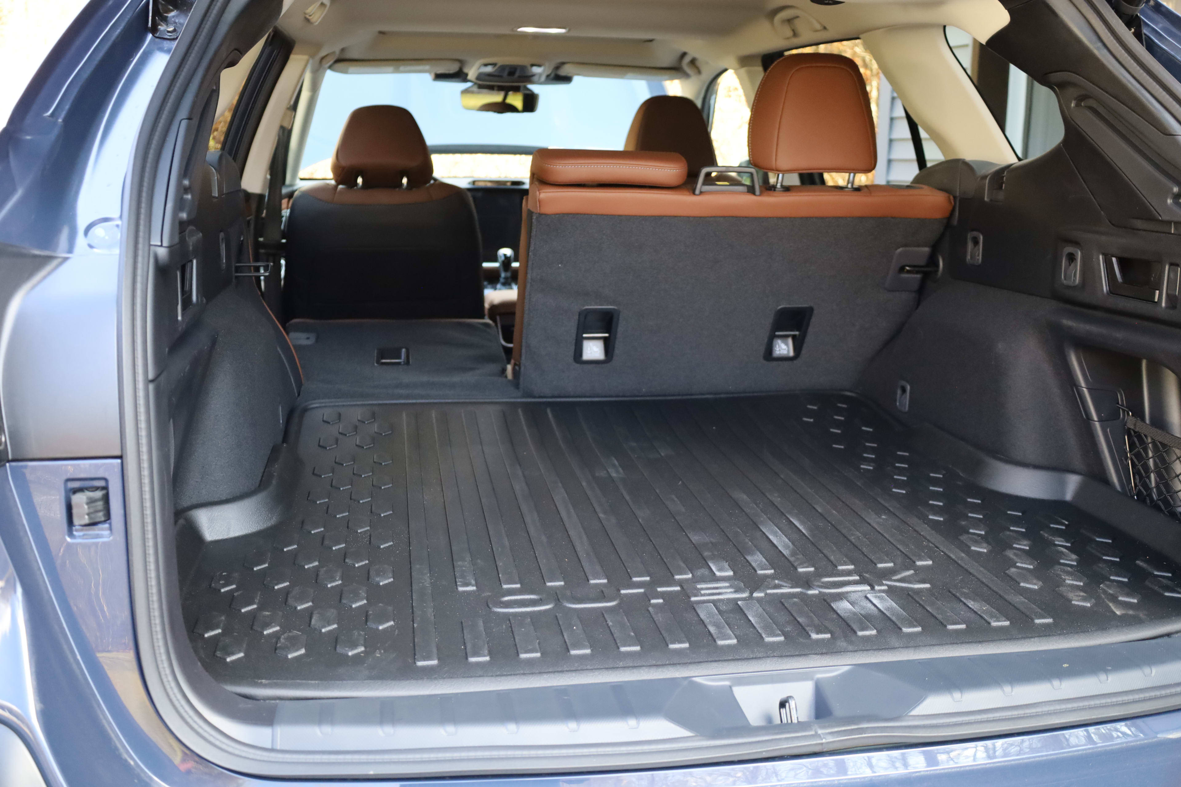 The 2025 Subaru Outback Touring XT's cargo space swamps the competition ...