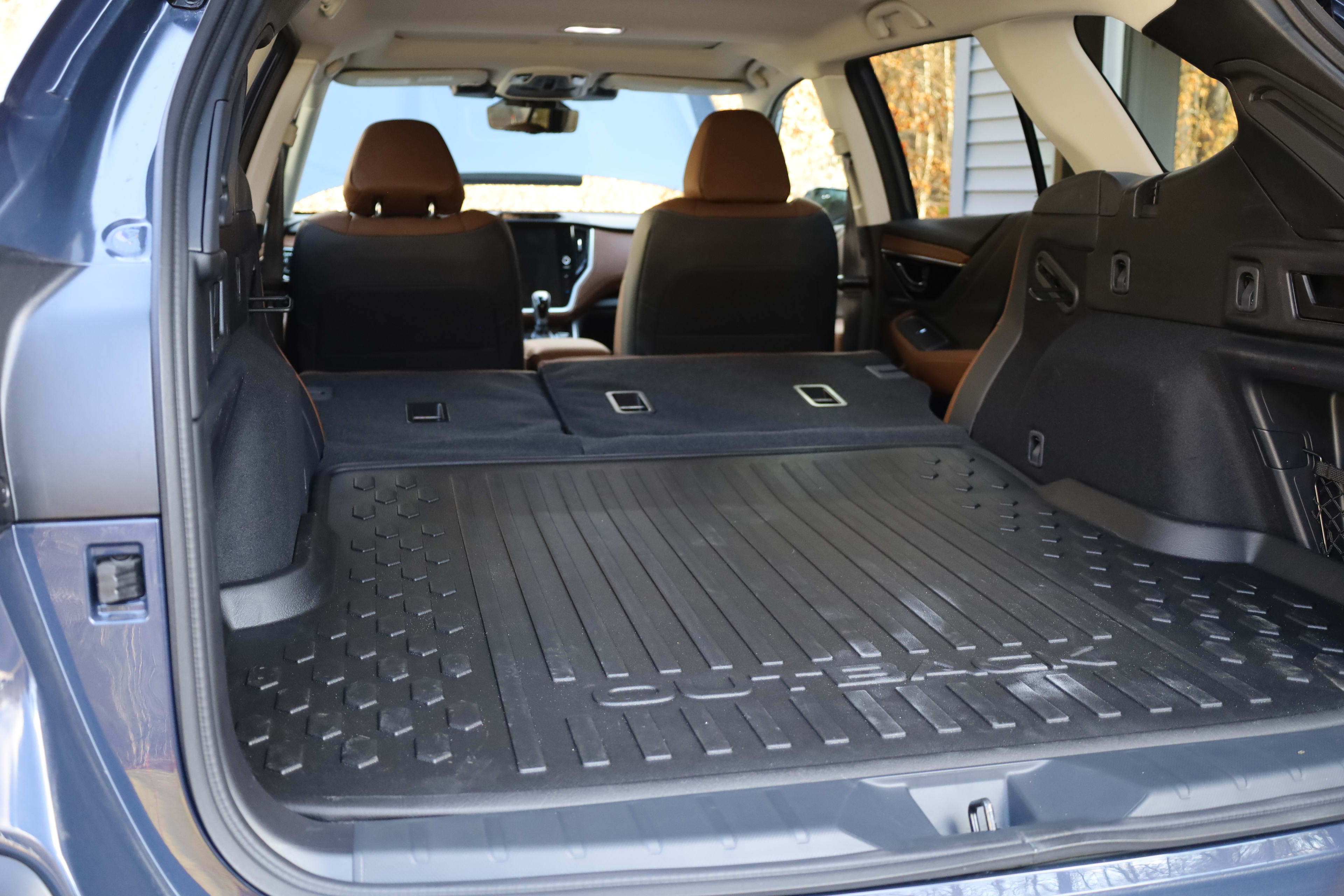 The 2025 Subaru Outback Touring XT's cargo space swamps the competition ...