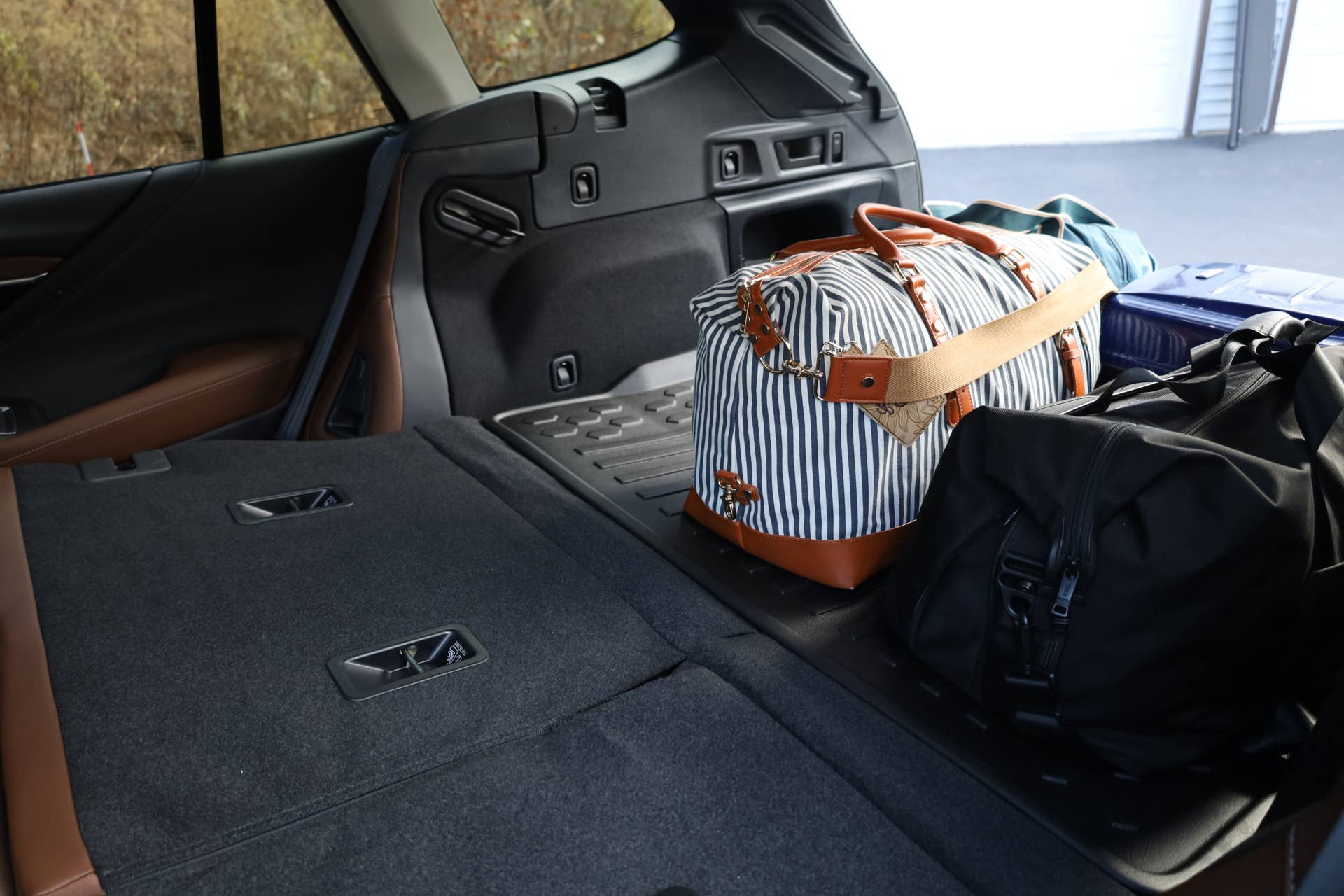 The 2025 Subaru Outback Touring XT's cargo space swamps the competition ...