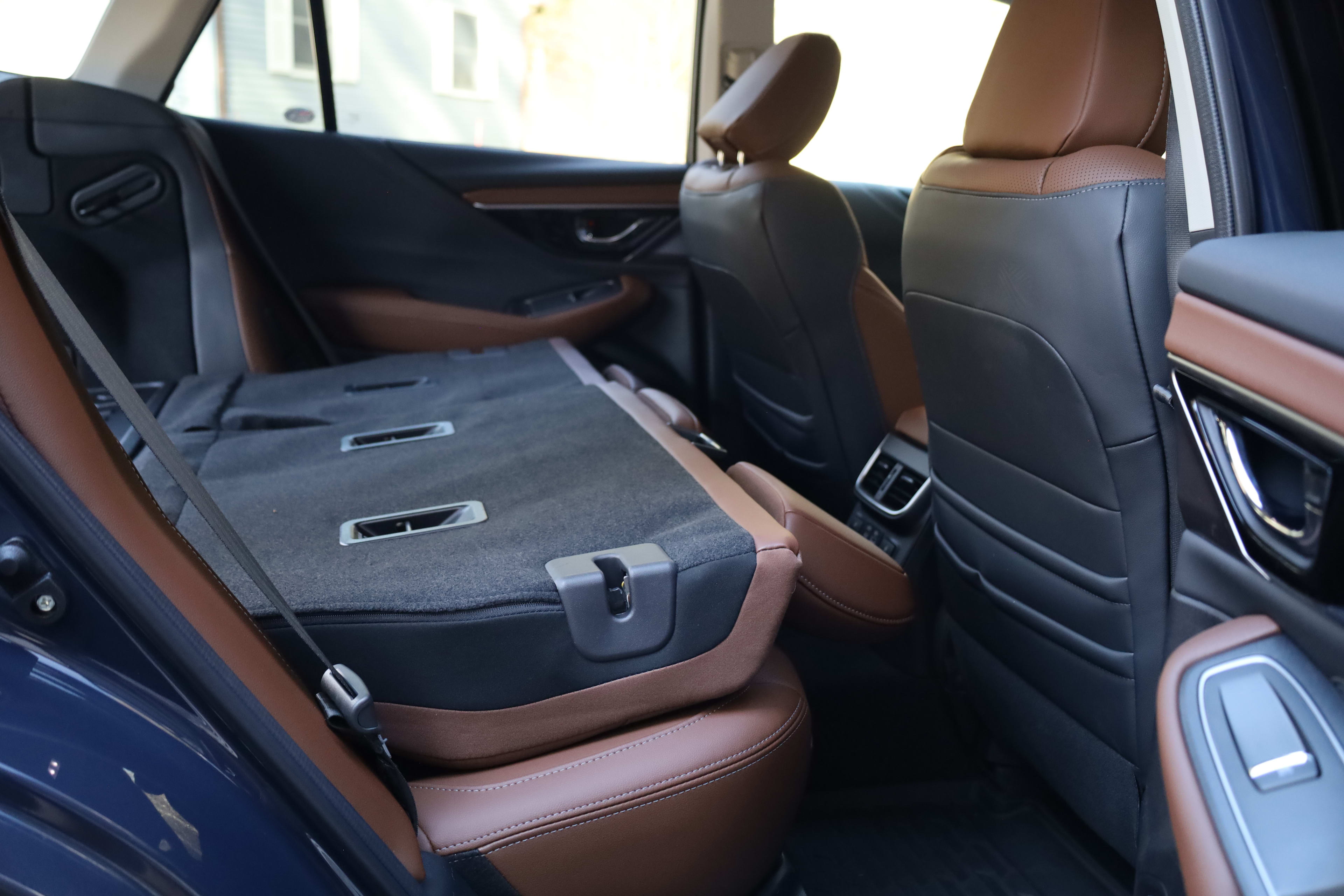 The 2025 Subaru Outback Touring XT's cargo space swamps the competition ...