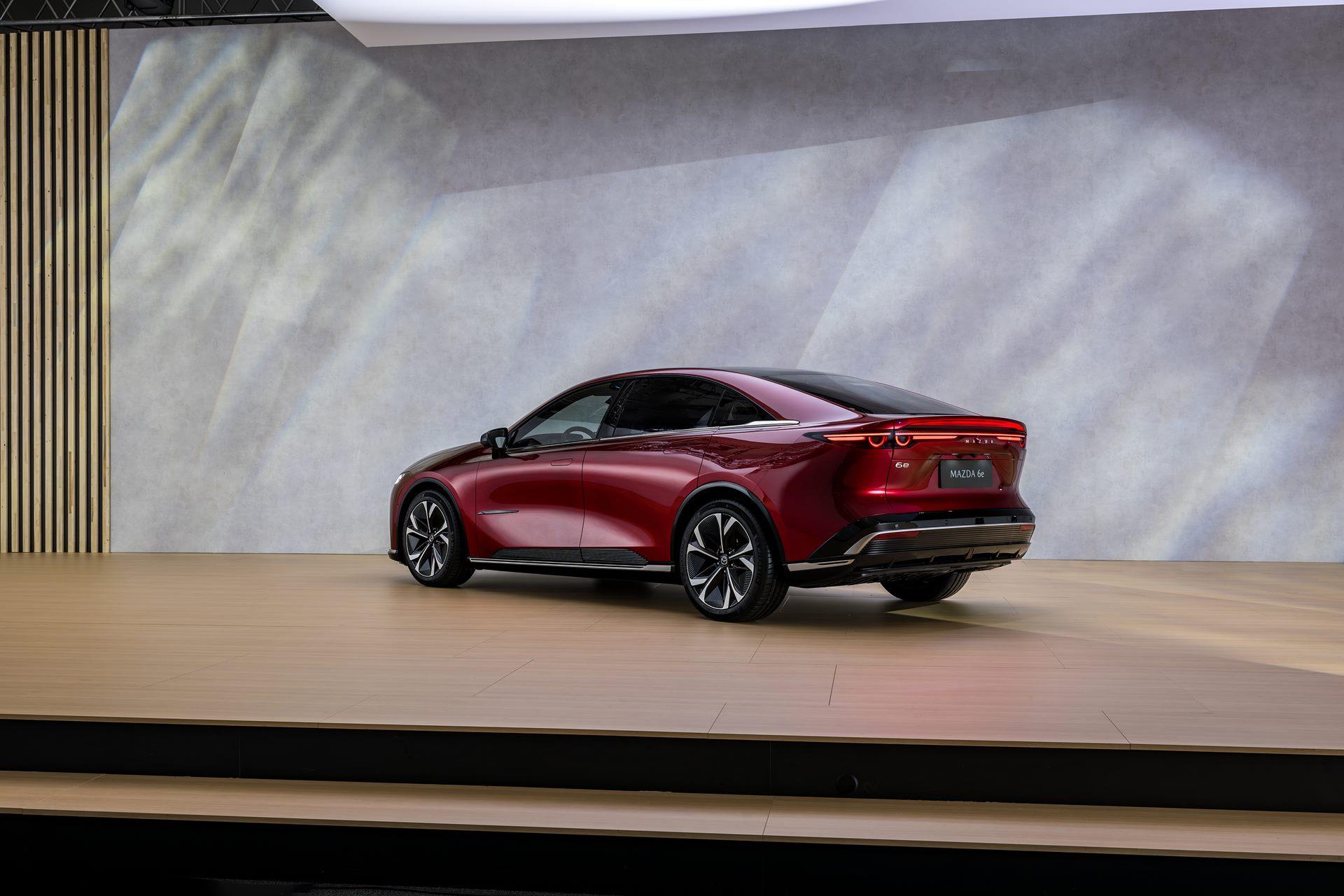 Mazda reveals the gorgeous 6e all-electric sedan - Autoblog