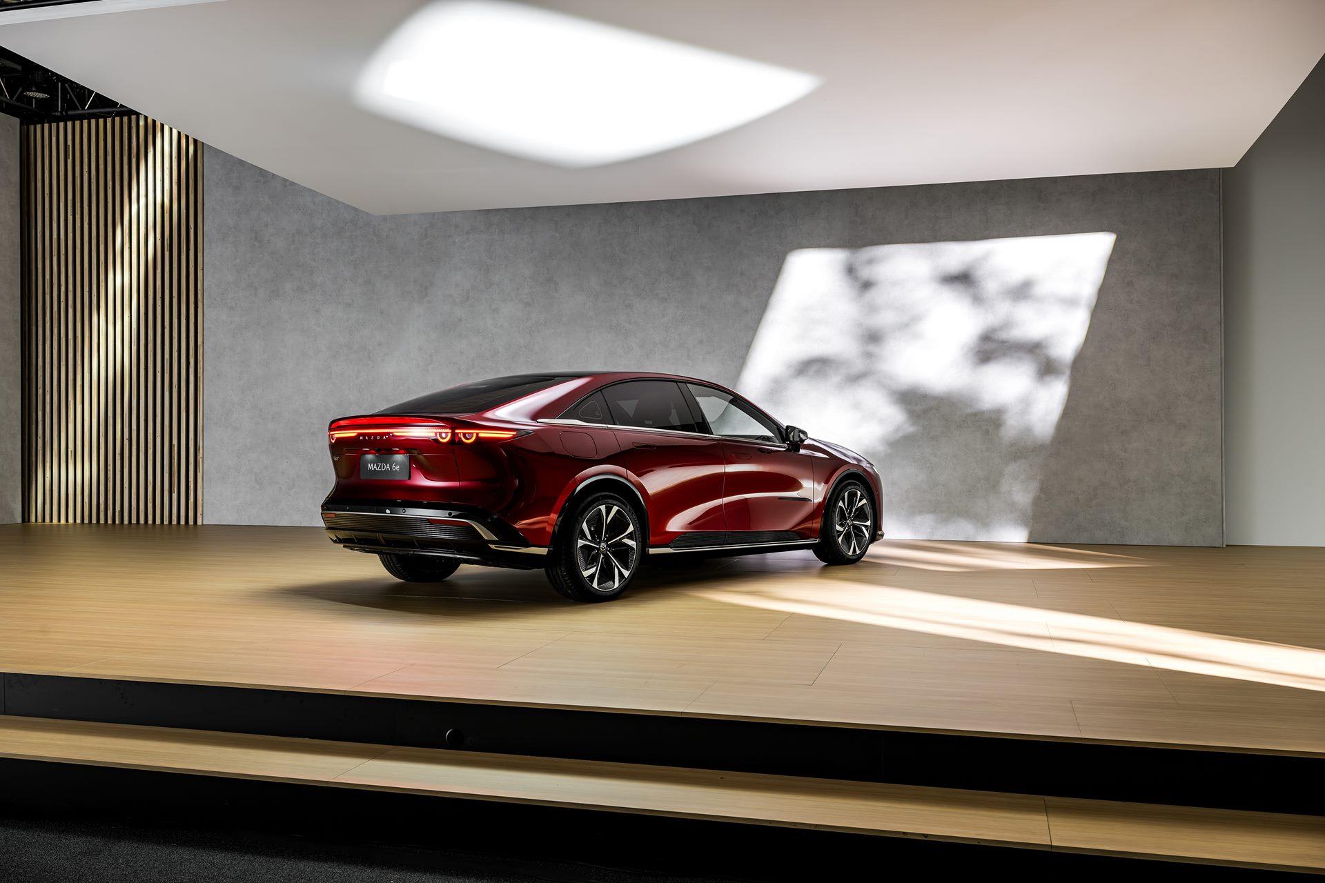Mazda reveals the gorgeous 6e all-electric sedan - Autoblog