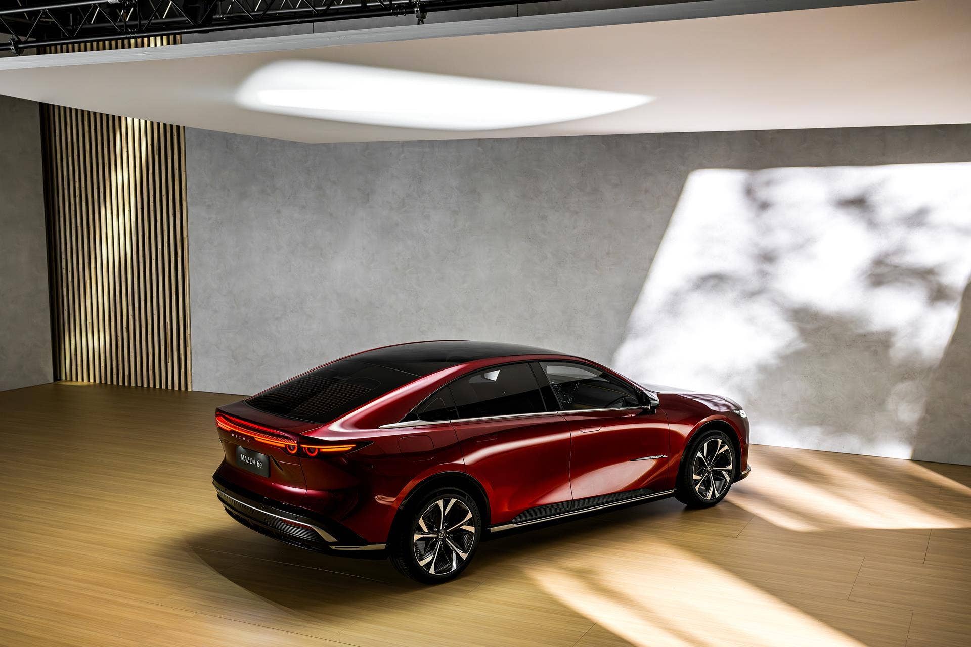 Mazda reveals the gorgeous 6e all-electric sedan - Autoblog