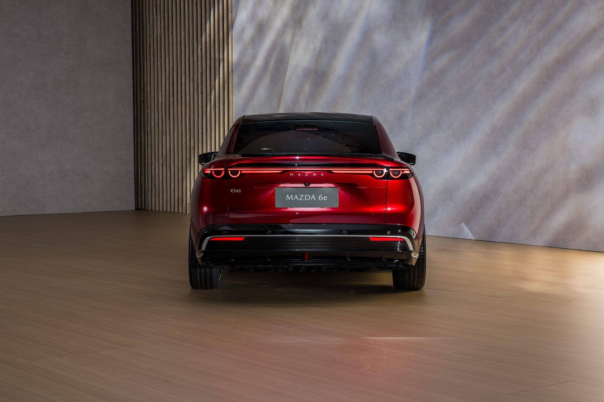 Mazda reveals the gorgeous 6e all-electric sedan - Autoblog