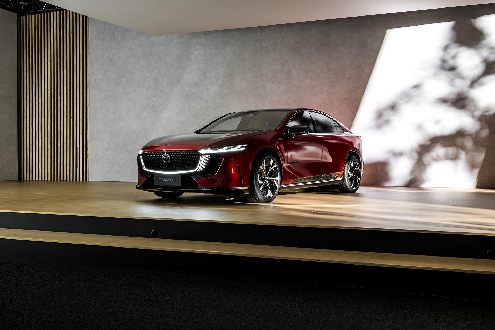 Mazda reveals the gorgeous 6e all-electric sedan - Autoblog