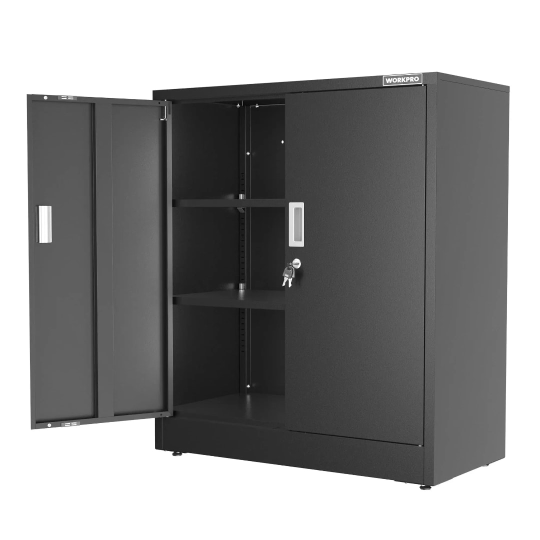 Shop Walmart's $154 Metal Storage Cabinet for Only $80 - Autoblog