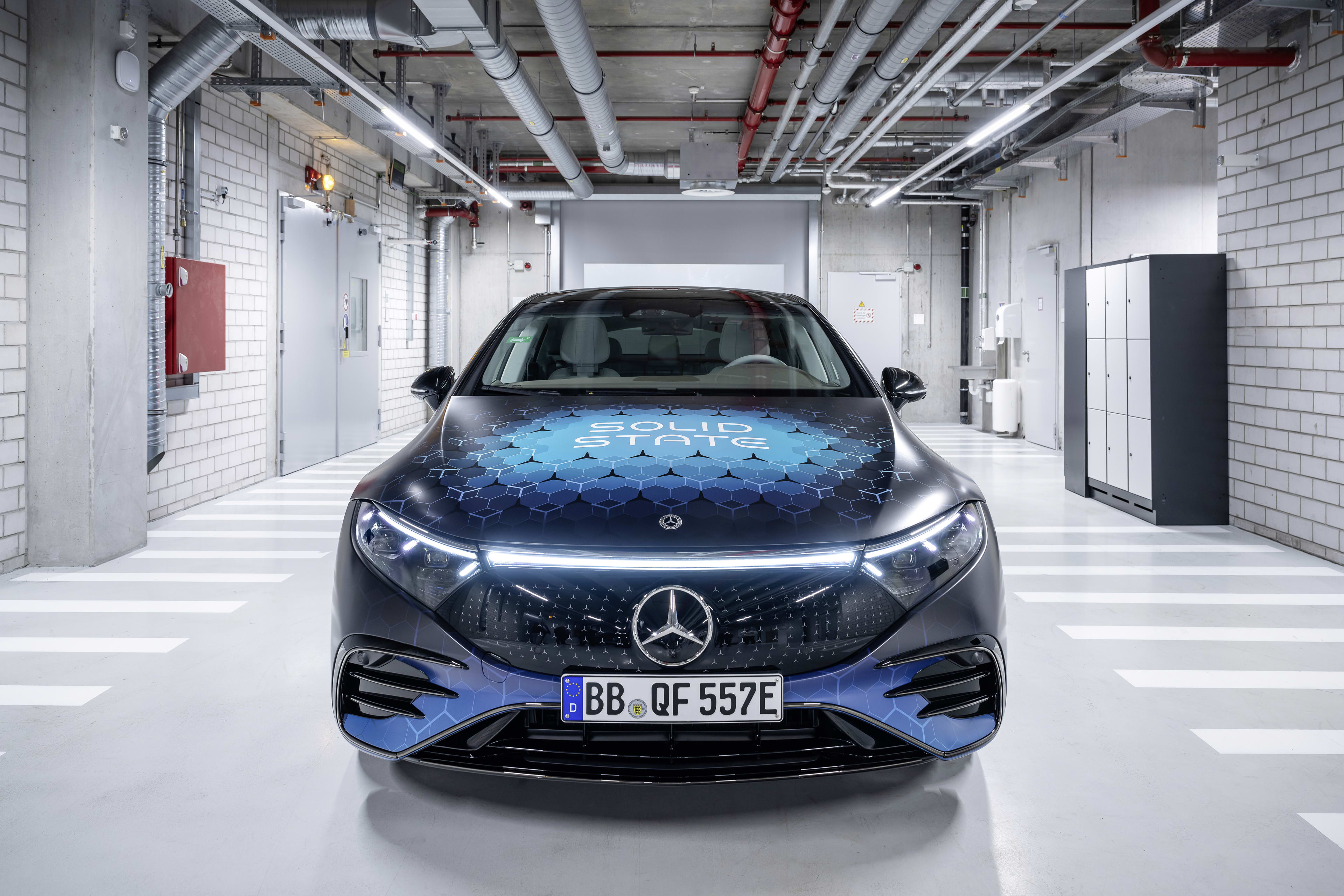 Mercedes-Benz testing first ever solid-state battery EV with insane ...