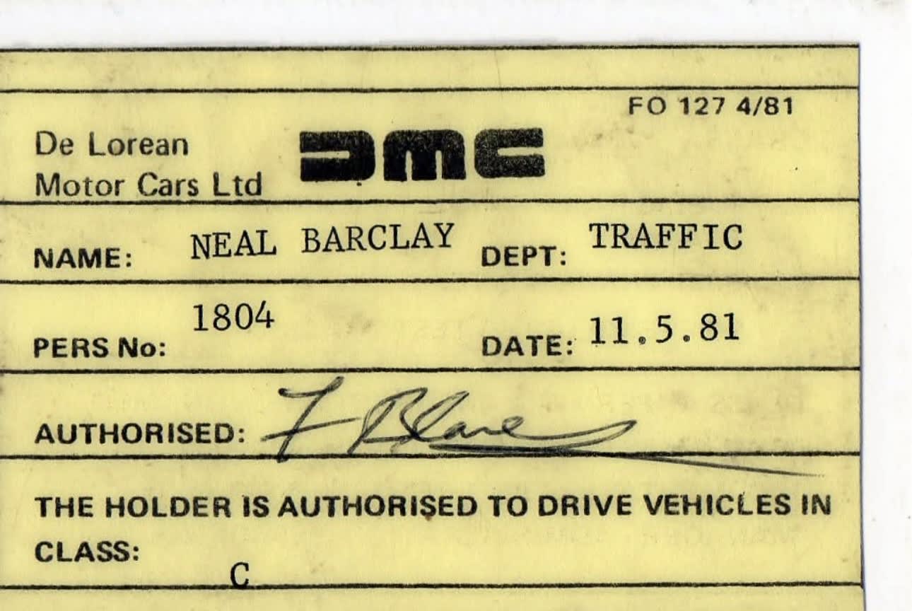 DeLorean Ireland Factory Employee Describes it as the ‘Best Job I Ever ...