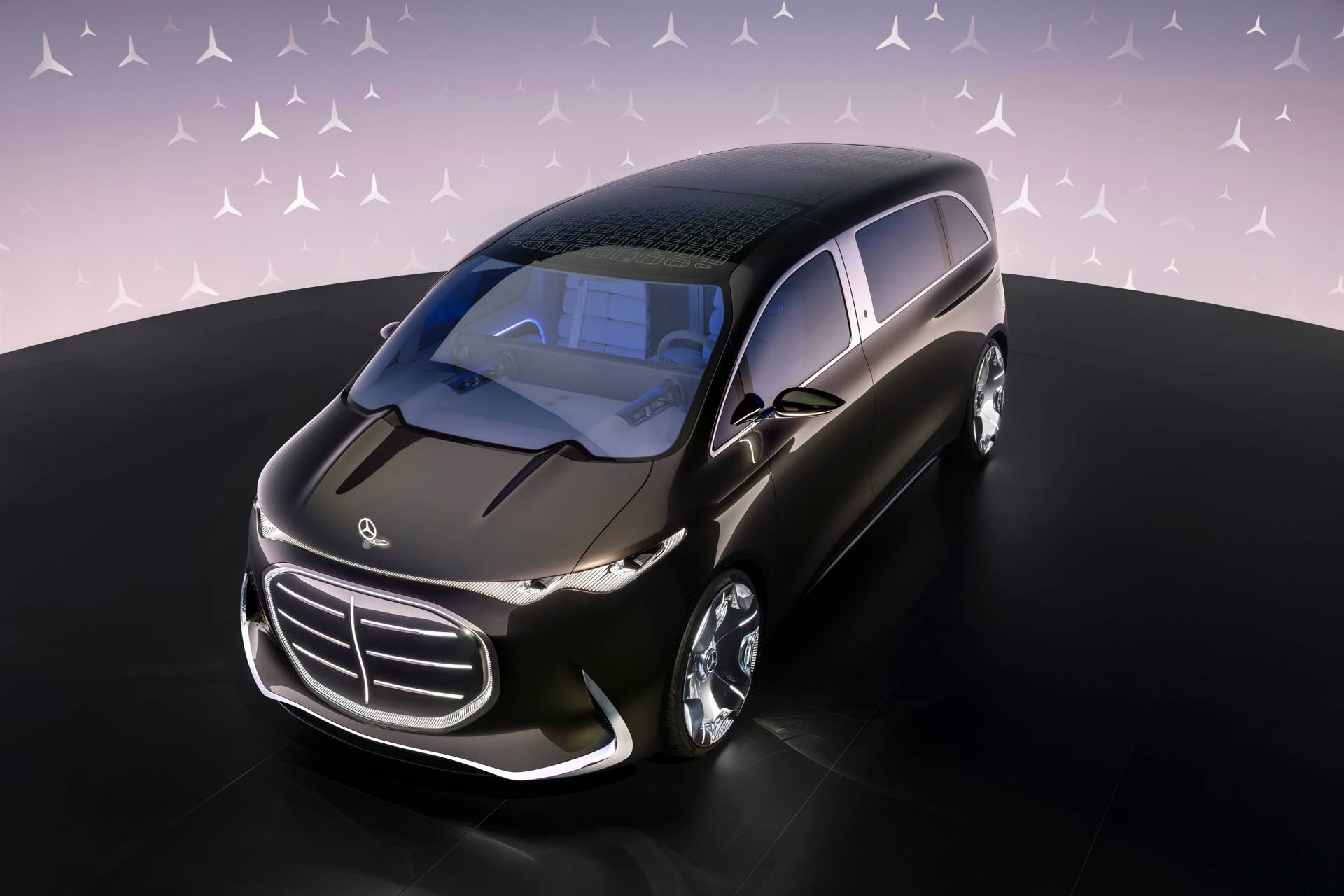 Mercedes-Benz's Vision V Concept Car is a Luxurious, Futuristic ...