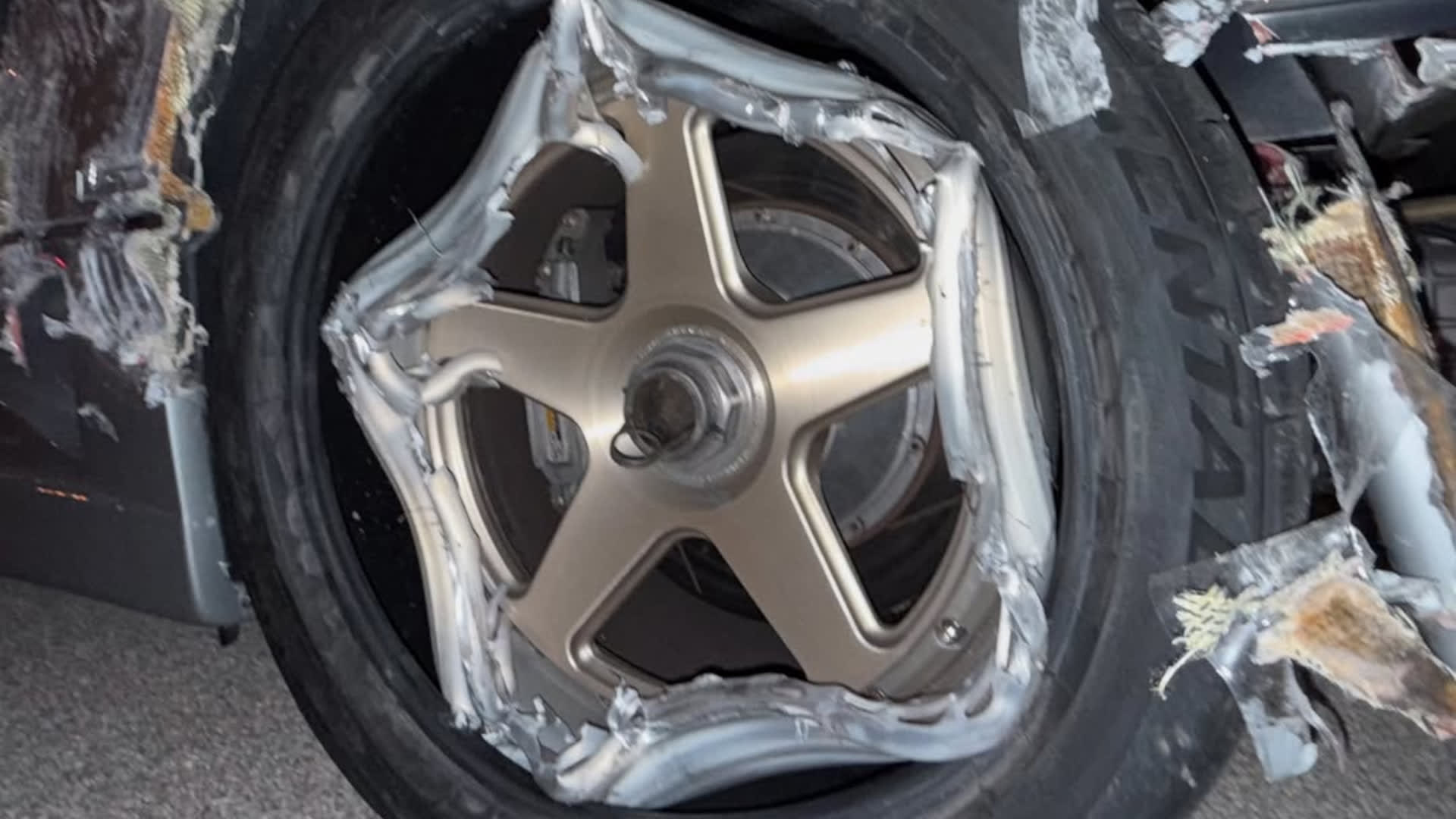 One Of 19 Ferrari F40 LM Supercars Gets Sideswiped In Highway Hit-And ...