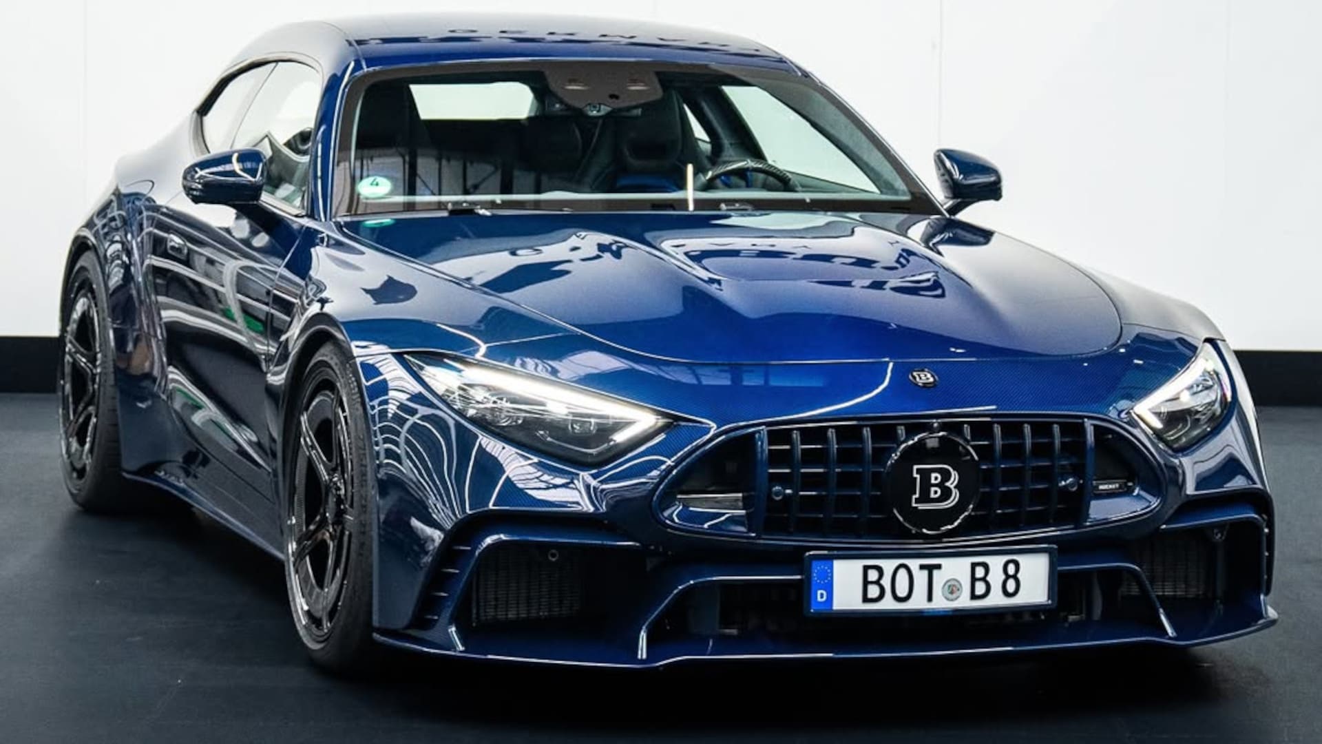 Brabus Rocket GTS Deep Blue Is A Carbon Fiber Clownshoe With A Thousand ...