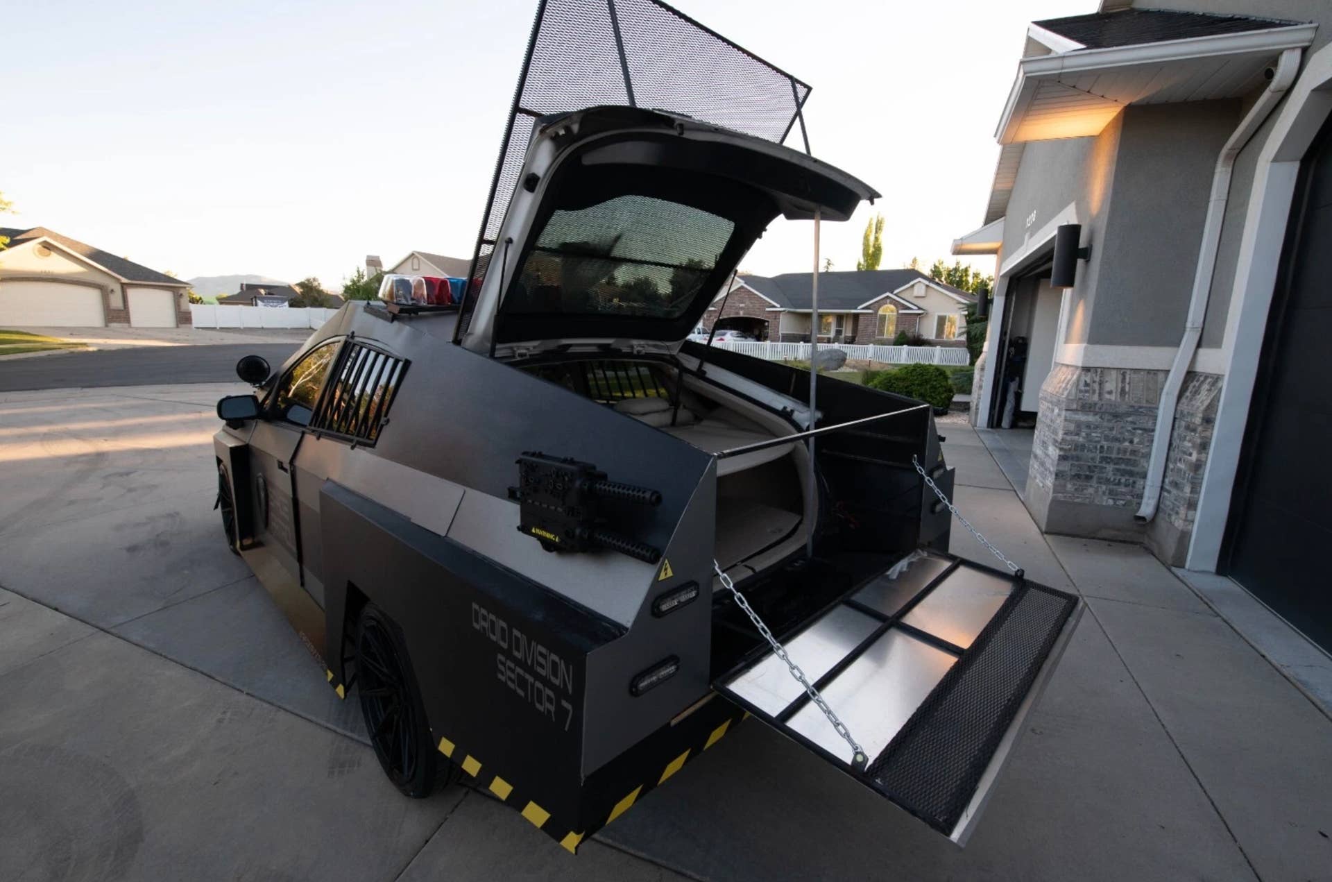 The Cybercop Is A Hybrid Cybertruck With A Heart Of Gold - Autoblog